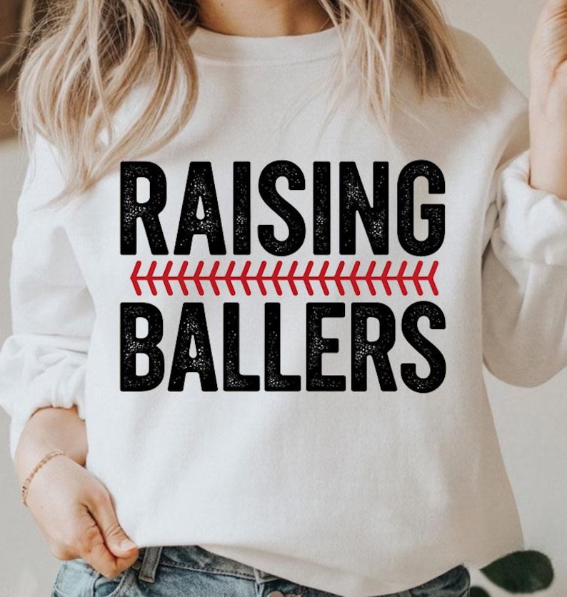 Raising Ballers Baseball PNG, Sports Mom Design (digital Download) - Etsy