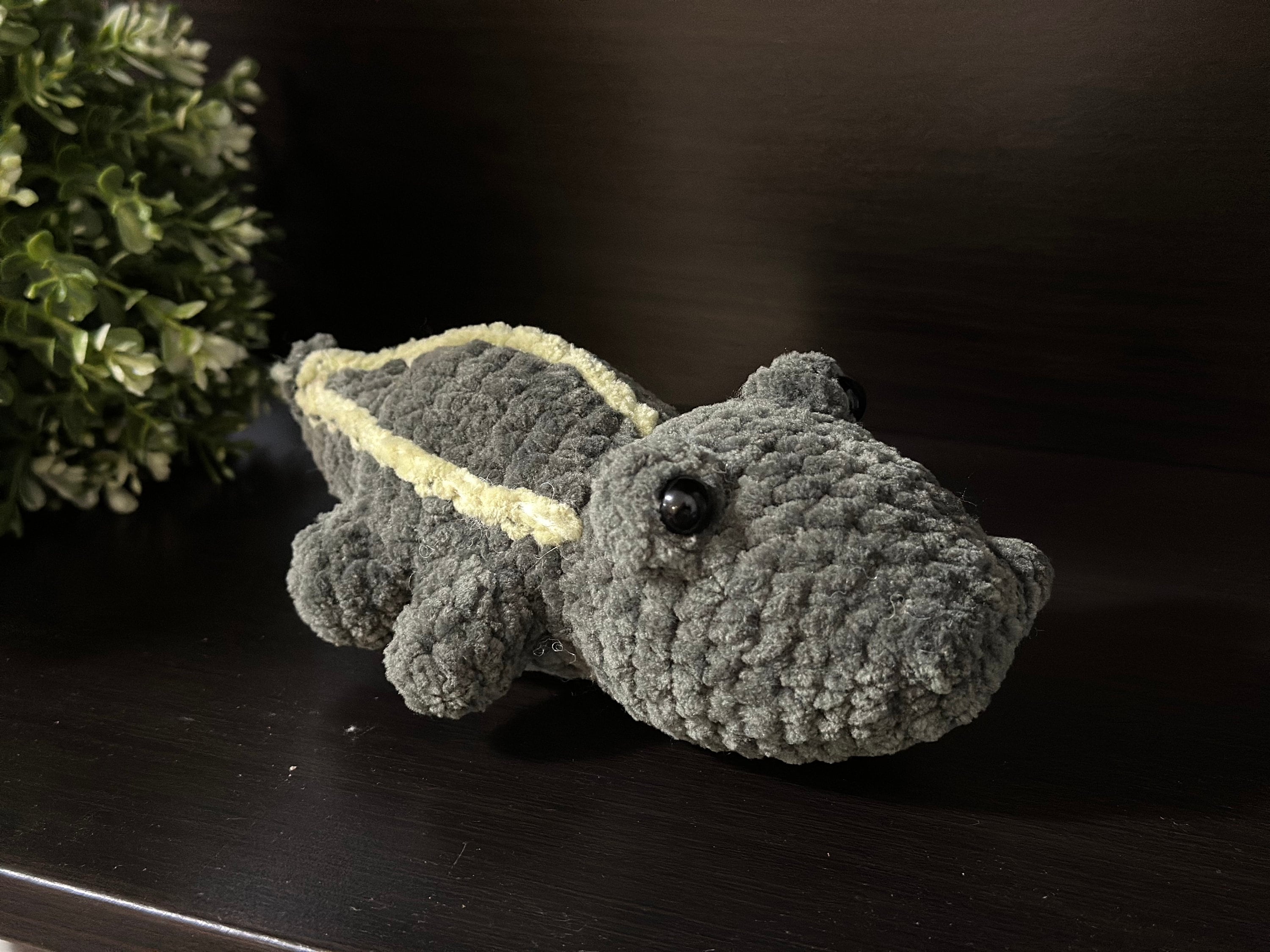Crochet Baby Crocodile Plushie | Amigurumi Handmade Stuffed Toy | Croc ...