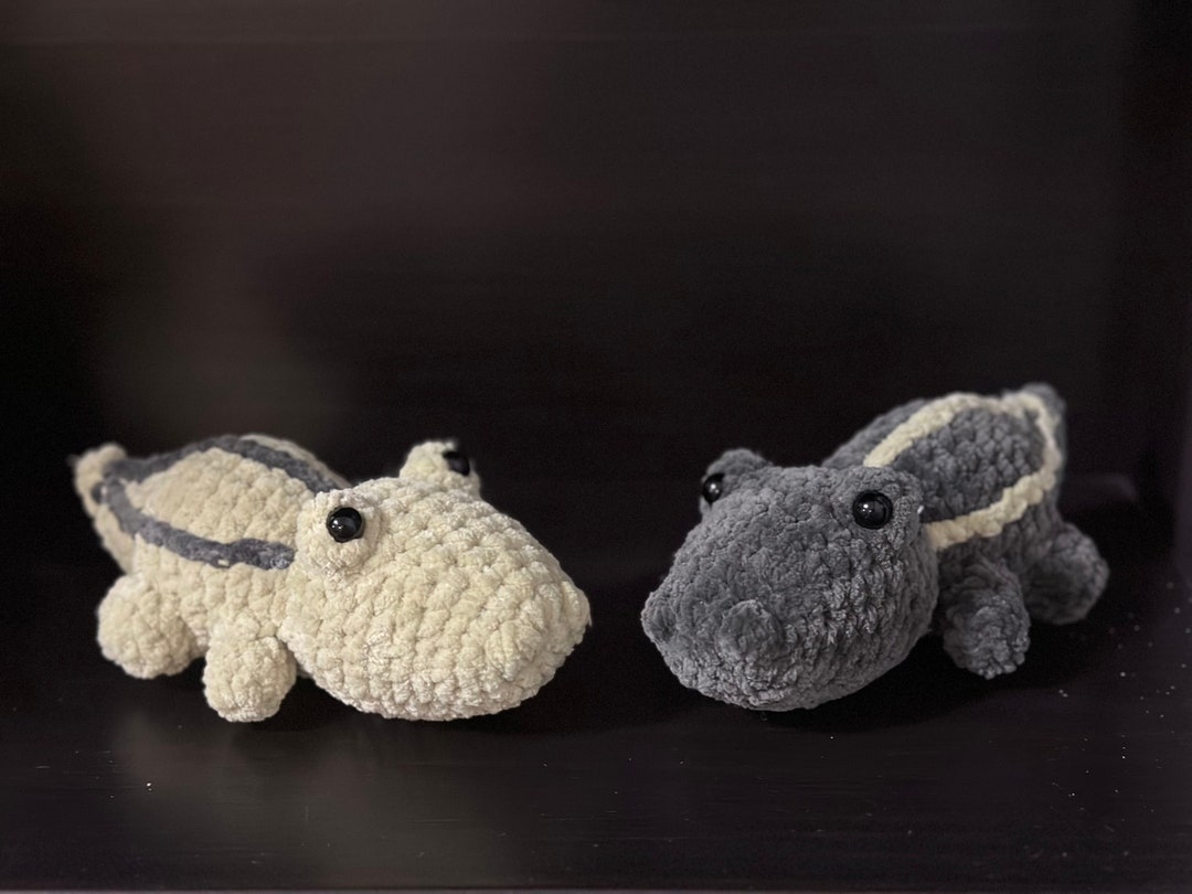 Crochet Baby Crocodile Plushie | Amigurumi Handmade Stuffed Toy | Croc ...