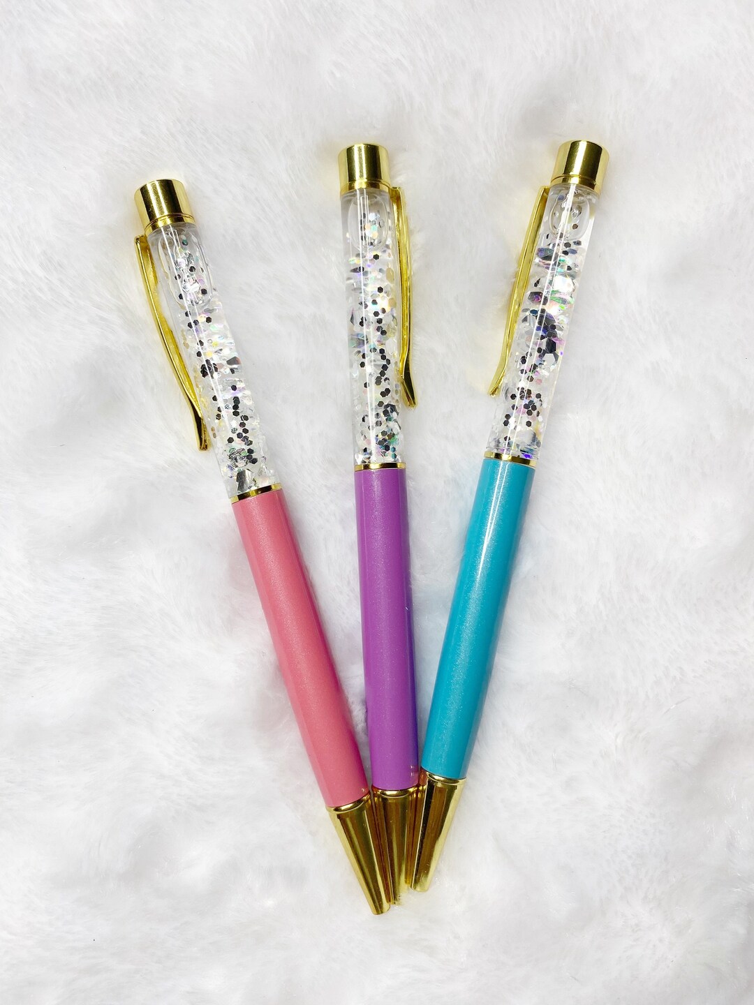 Floating Glitter Ballpoint Pen, Soothing Pens, Teacher Nurse Gift - Etsy