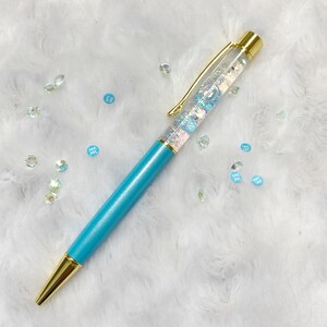 Aquarius Zodiac Pen, Floating Glitter Pens, Admin Gifts, Gifts for Her ...