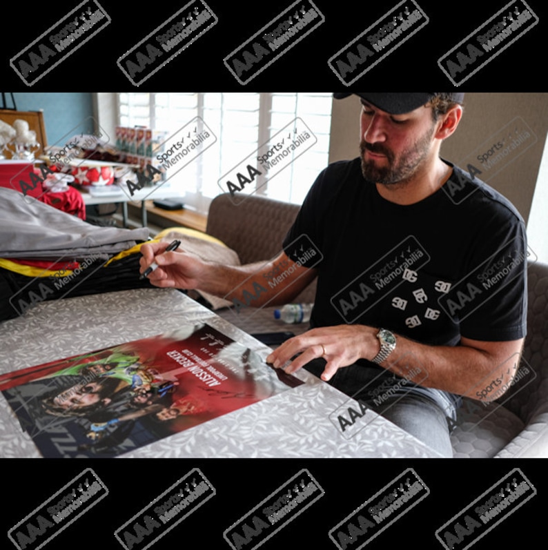 Alisson Becker Hand Signed 12 X 16 Montage in Classic Frame - Etsy