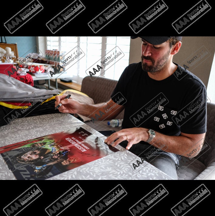 Alisson Becker Hand Signed 12 X 16 Montage in Classic Frame - Etsy