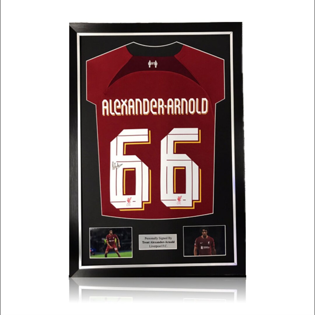 Trent Alexander Arnold Hand Signed Liverpool 2022-23 Home Shirt in ...