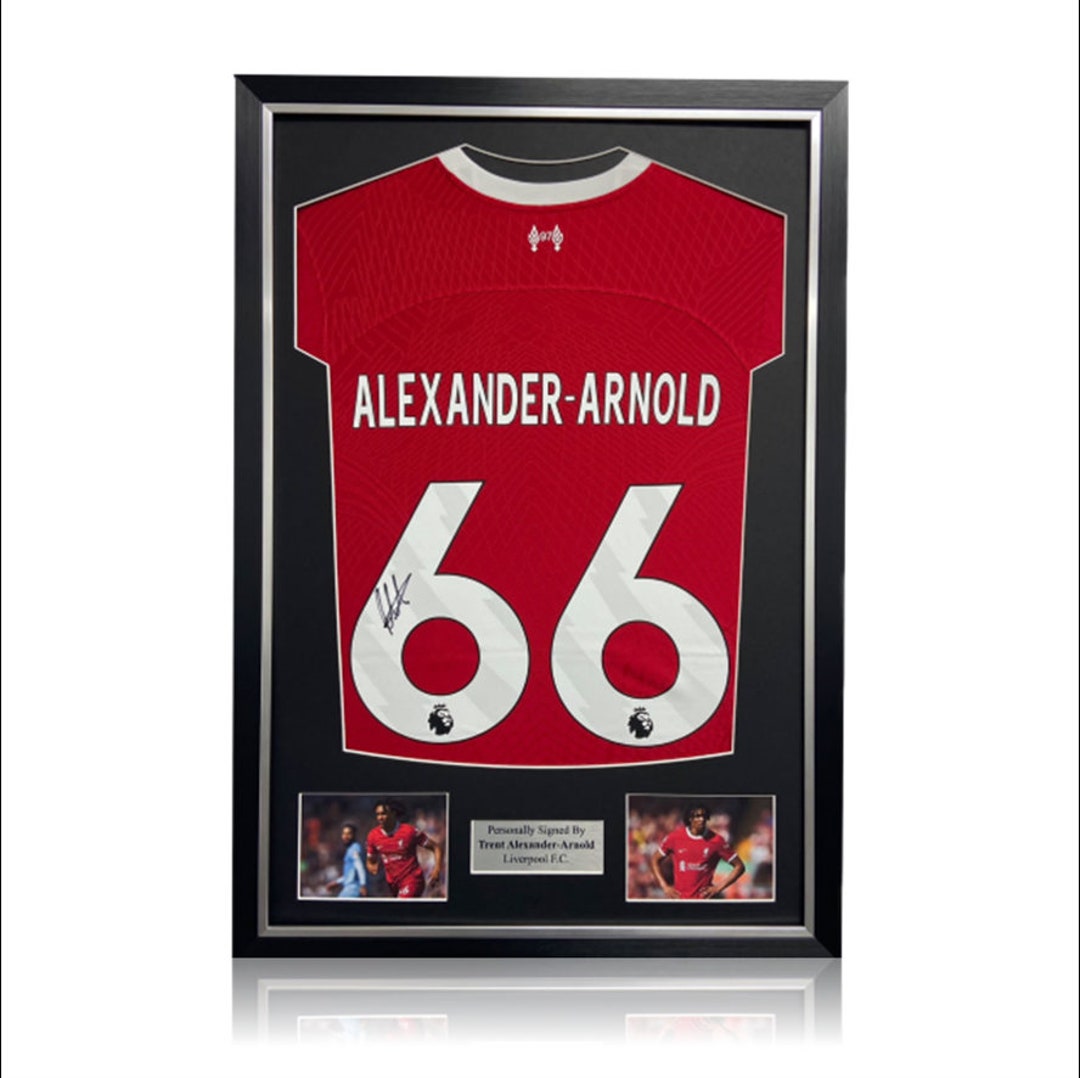Trent Alexander Arnold Hand Signed Liverpool 2023-24 Home Shirt in ...