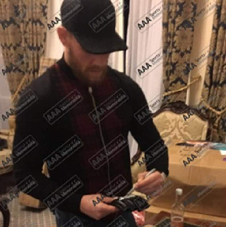 Conor Mcgregor Hand Signed MMA Glove in Deluxe Dome Frame - Etsy