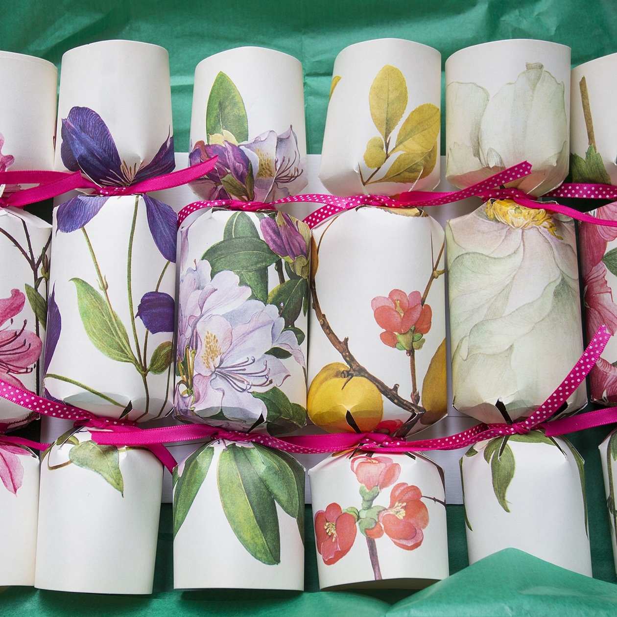 Eco Friendly Floral Crackers, Wedding Party Favors, Set of 6 - Etsy