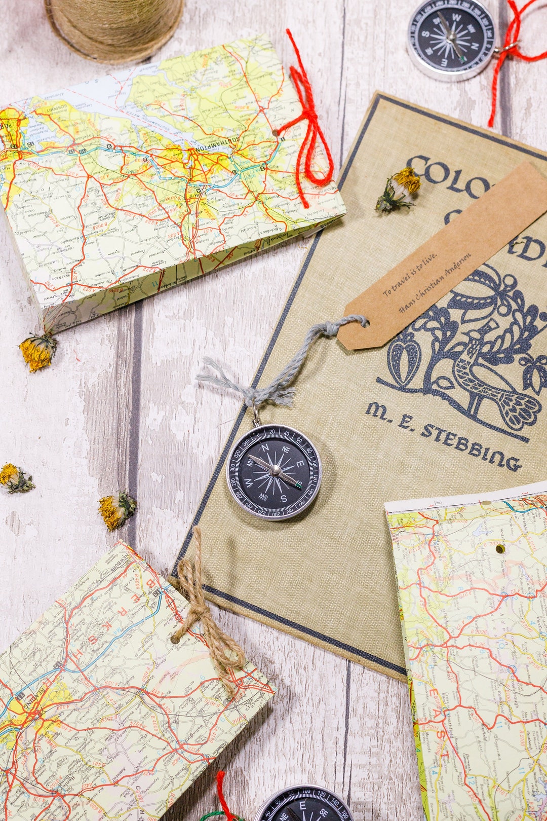 Eco- Friendly Map Wedding Favour Bags - Etsy
