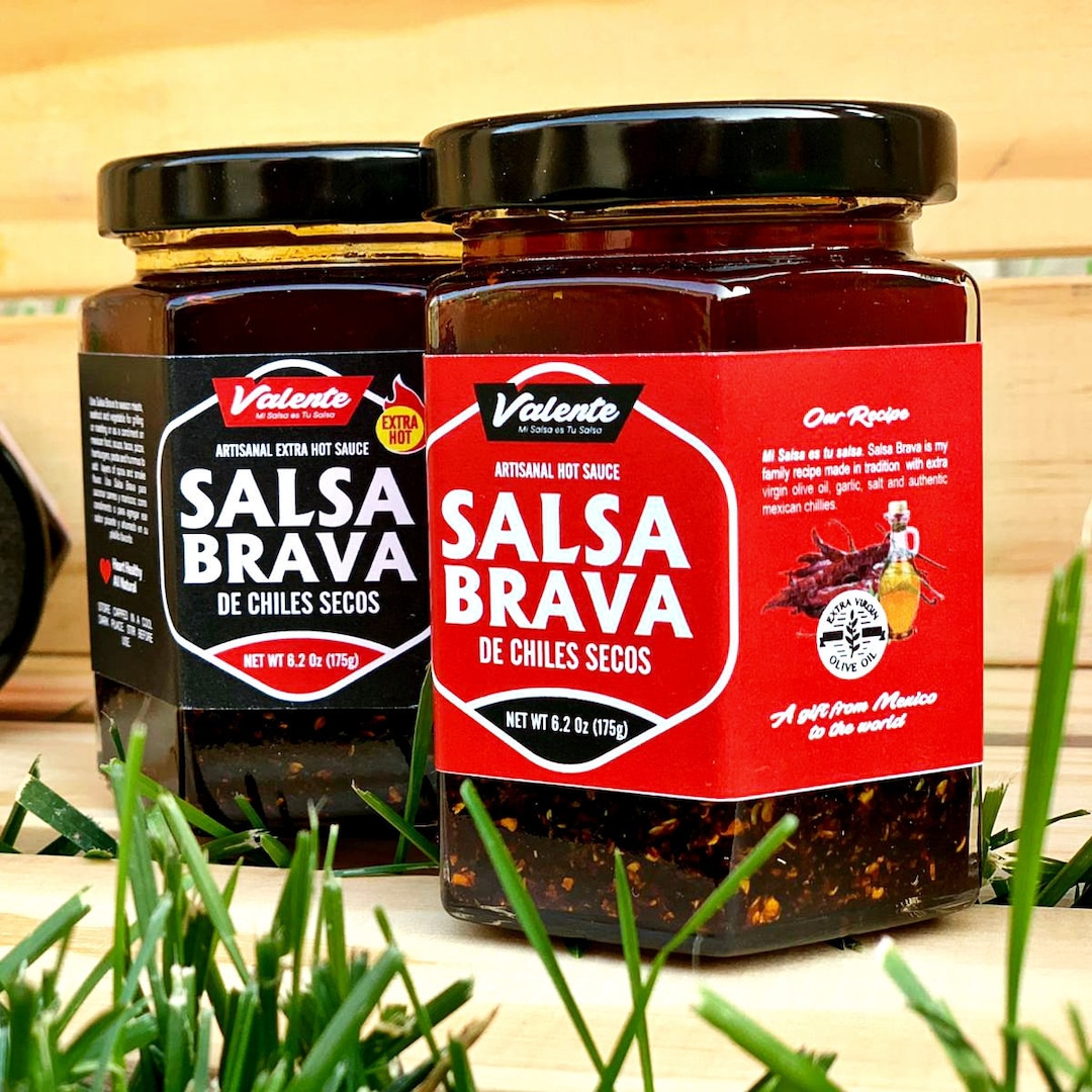 Salsa Brava: Authentic Mexican Chili Oil With Olive Oil - Etsy