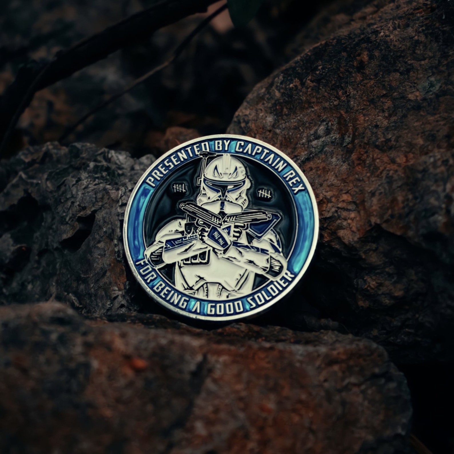 Captain Rex Challenge Coin - Etsy Canada
