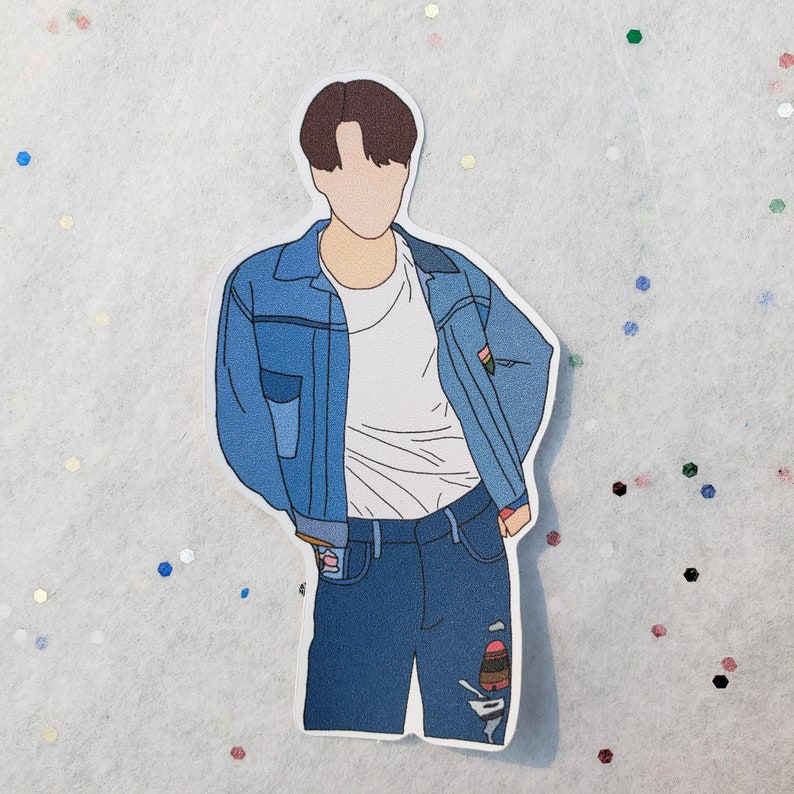 BTS no Face Stickers Dynamite Era - Etsy
