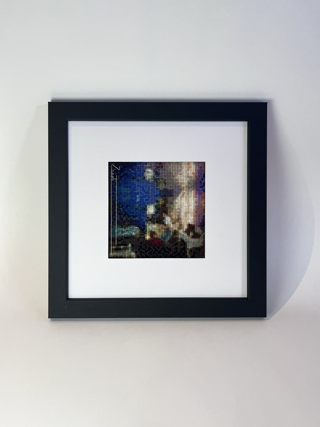 Finished Titanic Rising Cross Stitch Weyes Blood Album Cover Handmade ...