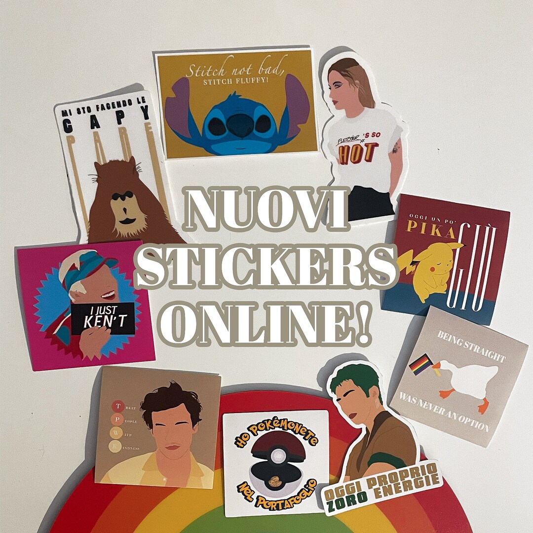 Stickers Minimal ken Pikachu Zoro Fletcher Pokémon - Etsy