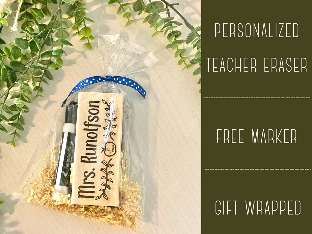 Teacher Eraser With Marker | Teacher Gifts | School Supplies ...