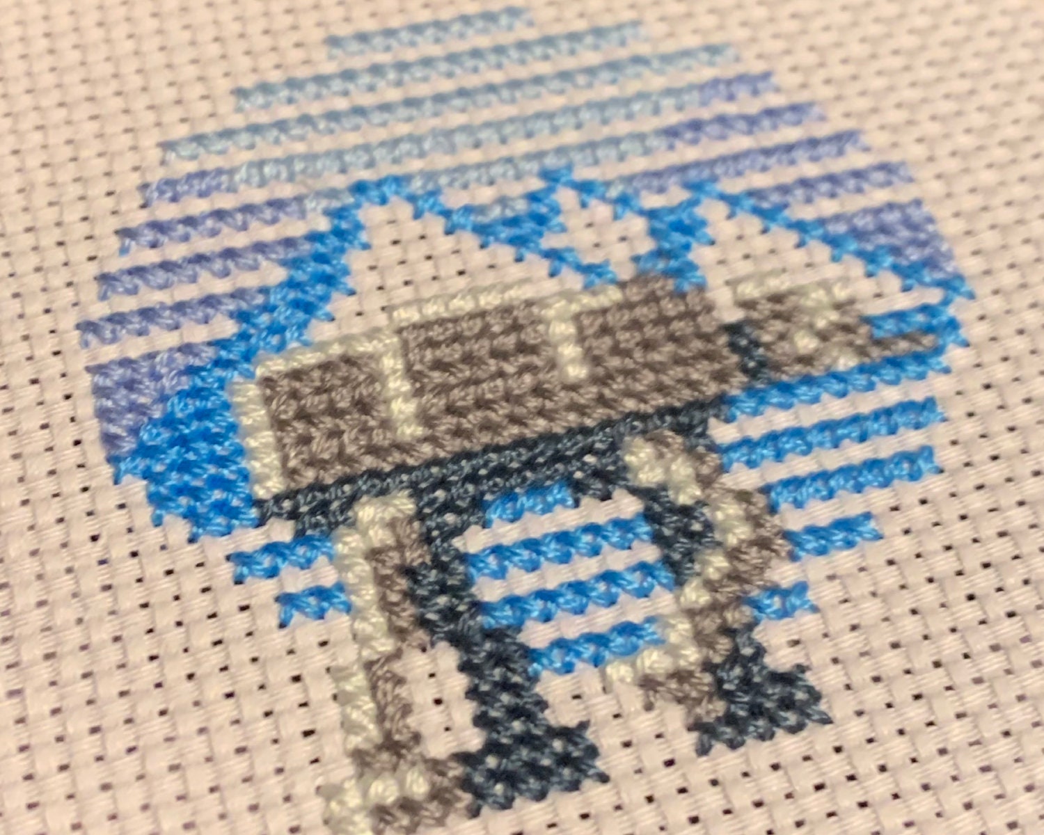Minimalist Hoth AT-AT Star Wars Counted Cross Stitch Pattern - Etsy