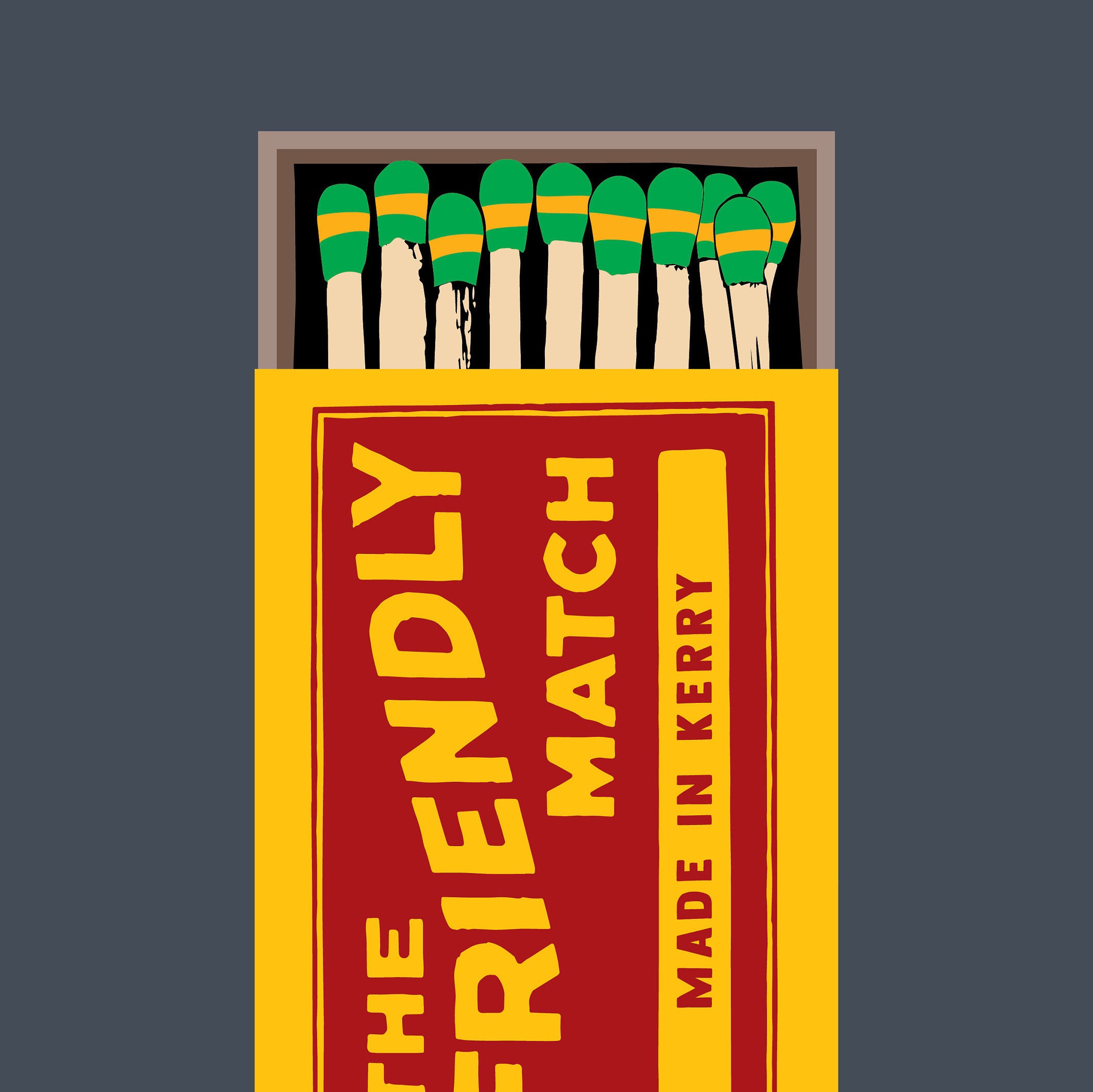 Your Favourite GAA County Colours as an Irish Made Art Print - Etsy Ireland