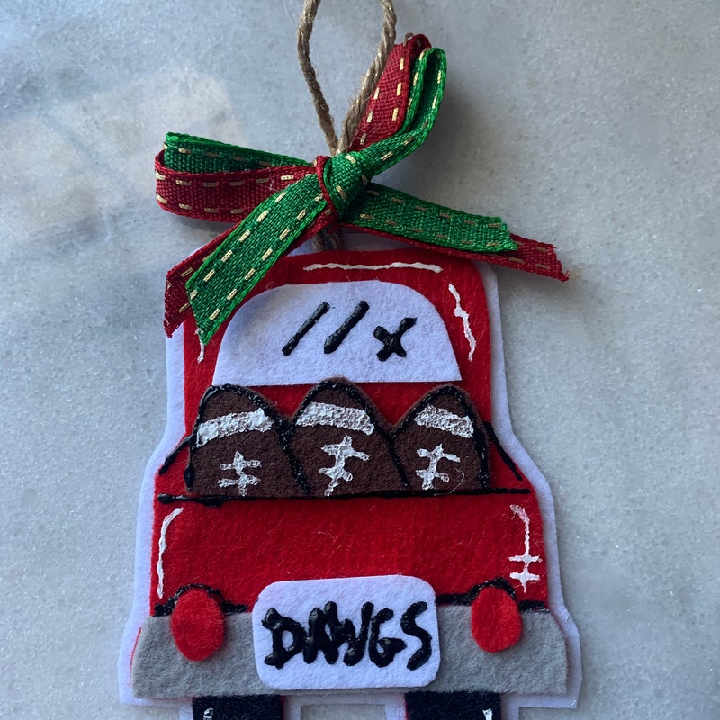 Uga Christmas Ornament - Etsy
