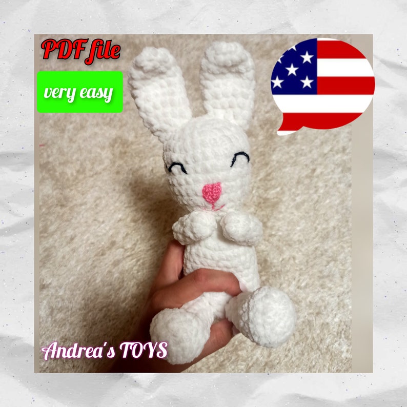 Lulu Bunny Crochet Pattern - Etsy