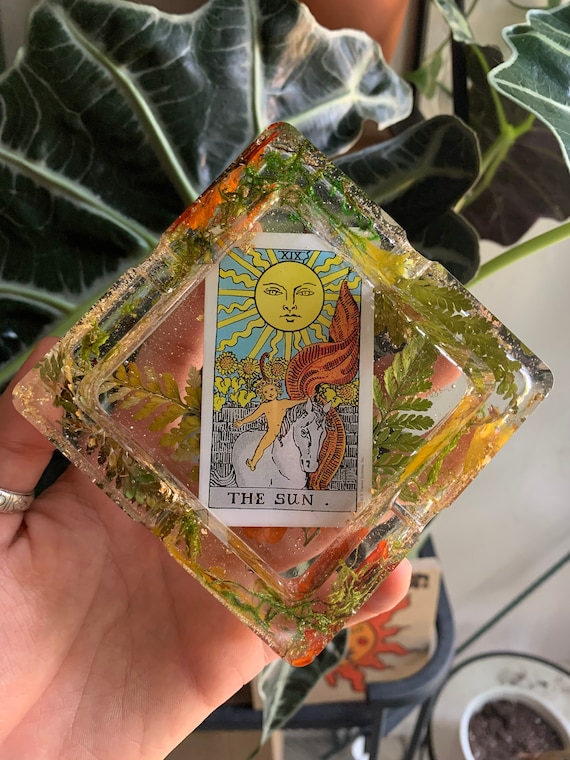 Home & Living Storage & Organization Custom Resin Ashtray Handmade ...