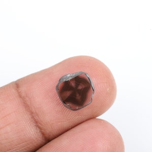 1.70 CT, Natural Loose Diamond, Uncut Slice Shape Zimba Diamond, Polki ...