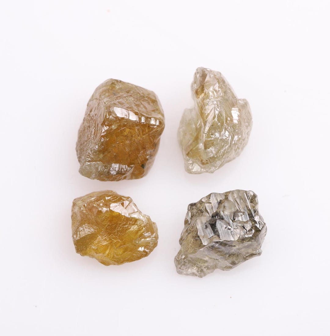 3.61 CT, Natural Rough Diamond, Raw Diamond, Uncut Raw Diamond, Natural ...