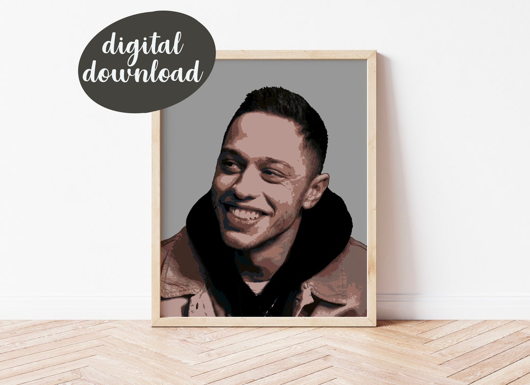 Pete Davidson Poster | Instant Digital Download, Print, Poster, Comedy ...
