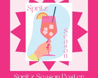 Spritz Season Poster - Etsy