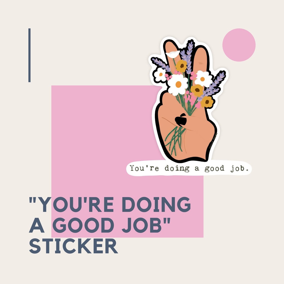 youre-doing-a-good-job-sticker-etsy