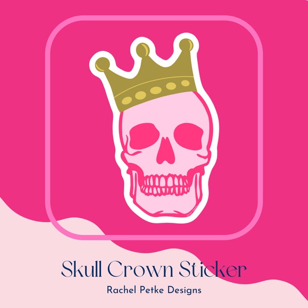 Crown Sticker - Etsy