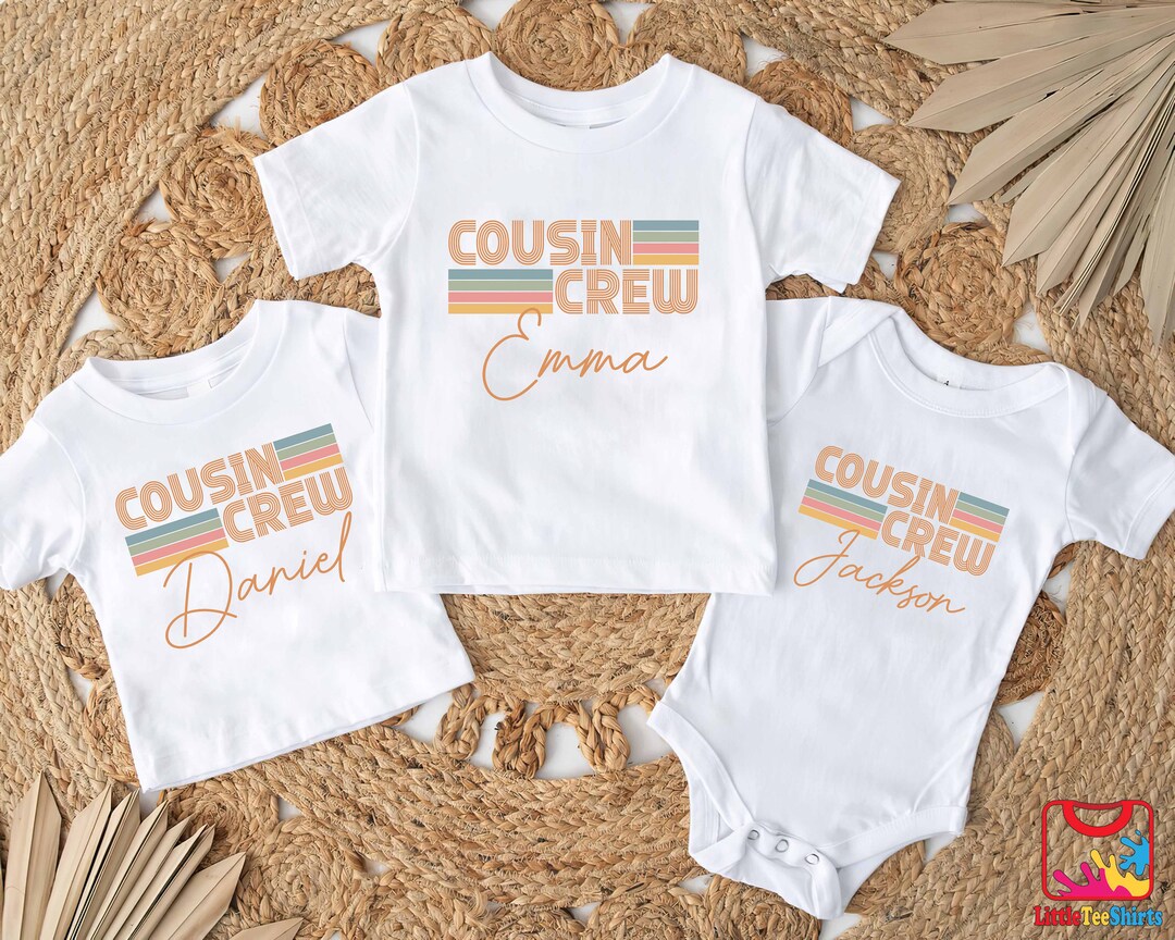 Cousin Crew Toddler Shirt, Cousin Crew Shirts for Kids, Matching Cousin T-shirt, New to the ...