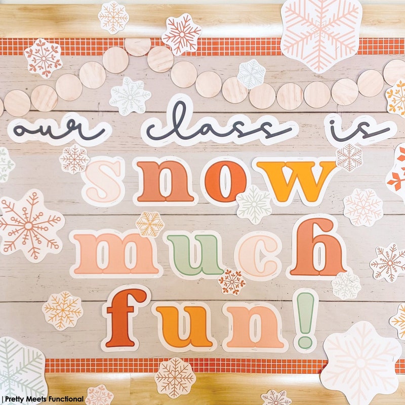 Snowflake Bulletin Board - Etsy