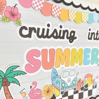Editable Summer School / Camp Schedule Classroom Bulletin Board Kit - Etsy