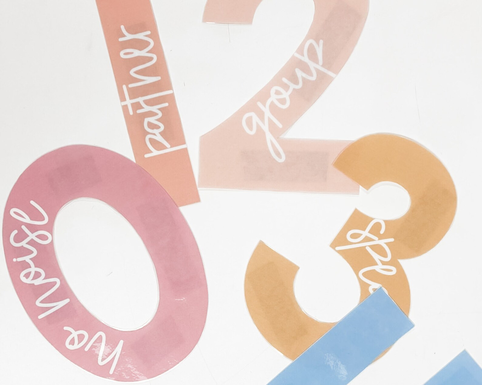 Printable Modern Classroom Decor Mini Bundle Boho Muted Calming Colors ...