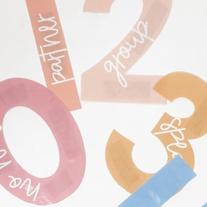 Printable Modern Classroom Decor Mini Bundle - Boho - Muted - Calming ...