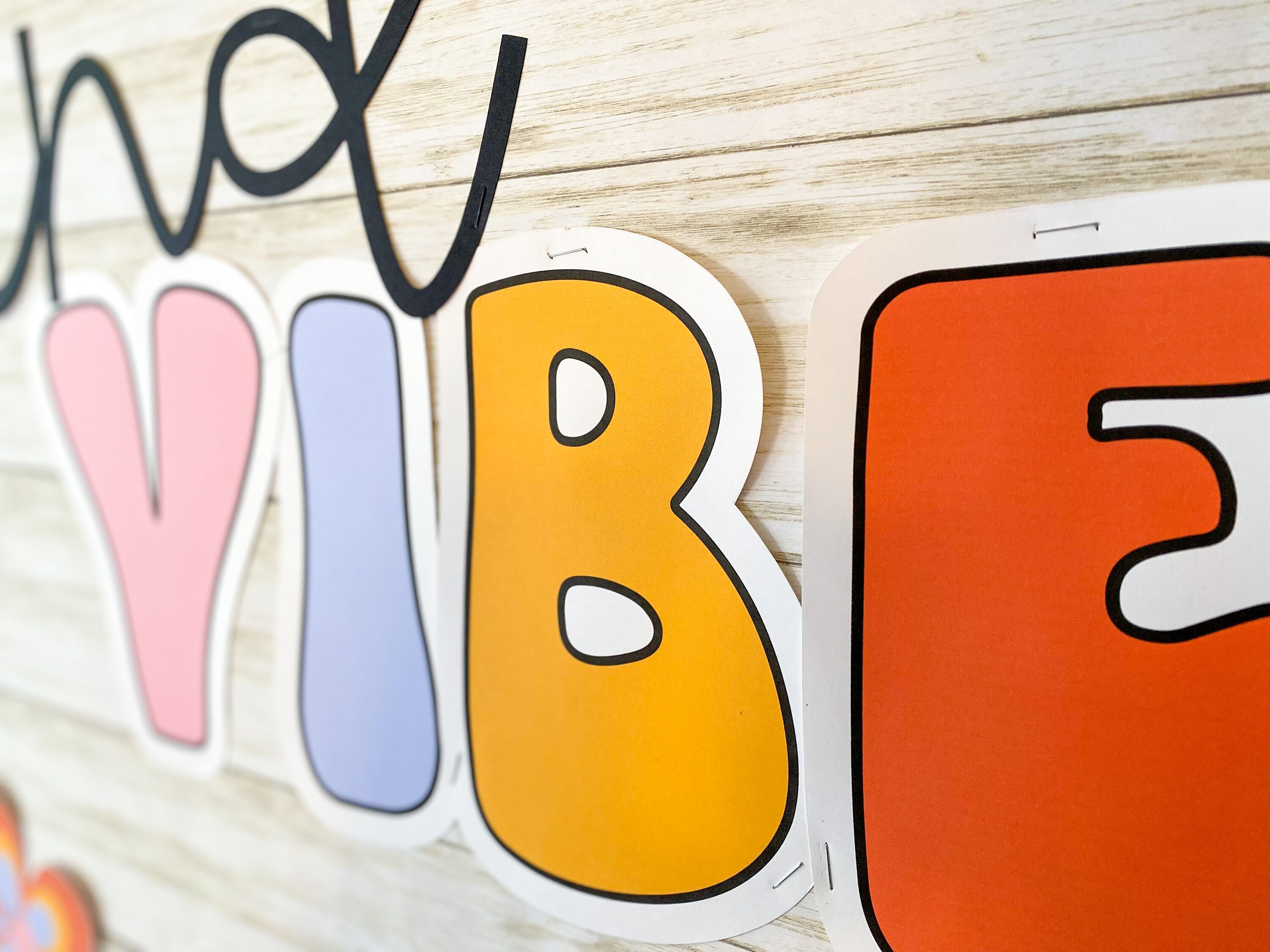 Groovy Retro Valentine's Day Themed Printable Bulletin - Etsy