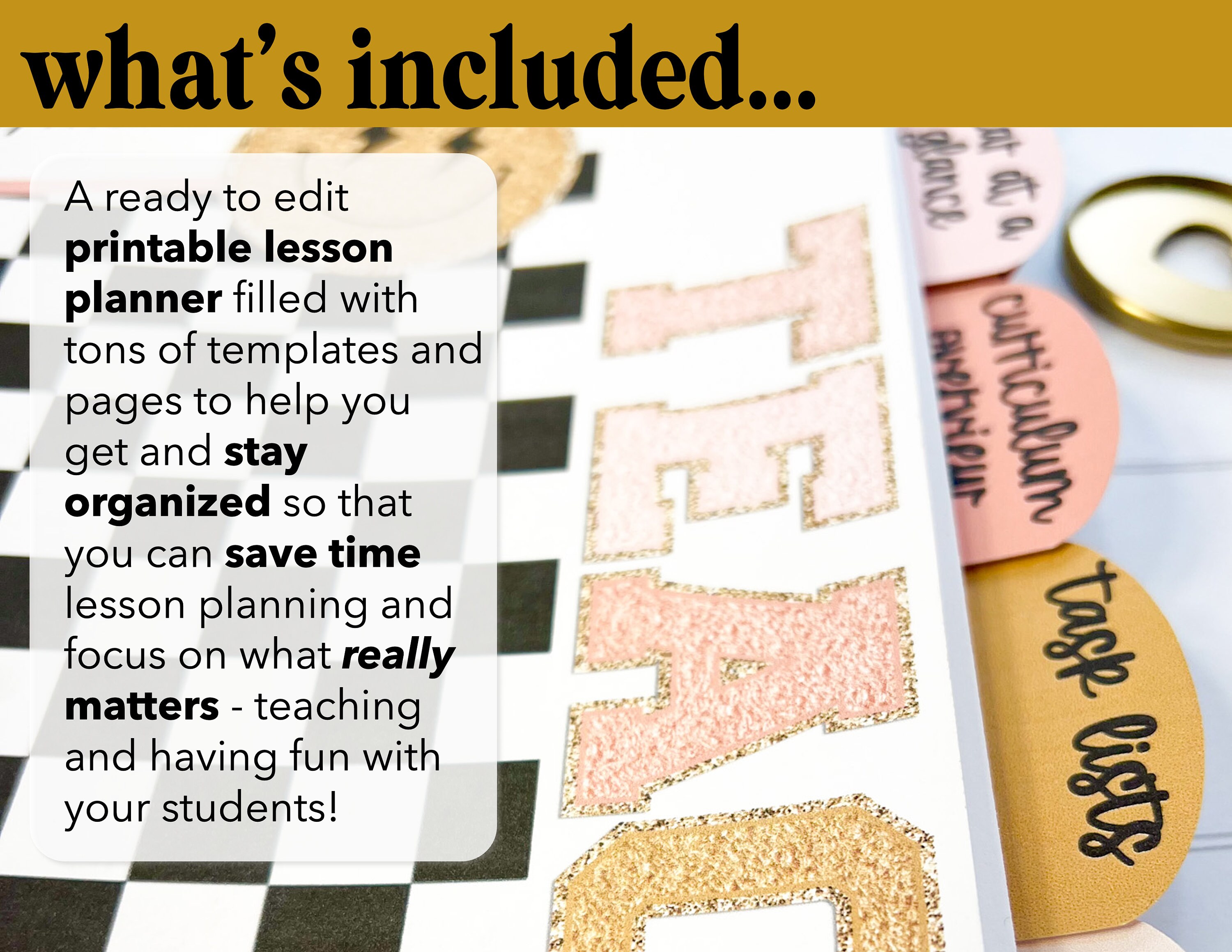 Printable Editable Teacher Lesson Planner for 2023 2024 - Etsy UK