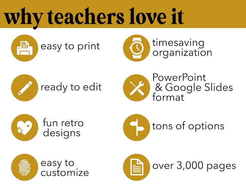 Printable Editable Teacher Lesson Planner for 2023 2024 - Etsy UK