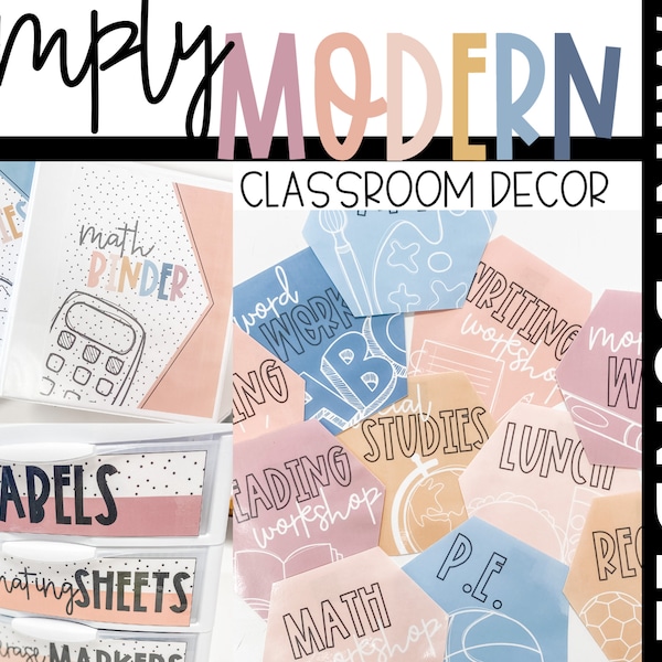 Calm Classroom Decor - Etsy