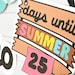 Retro Beach Themed Printable Bulletin Board or Door Display Set for ...