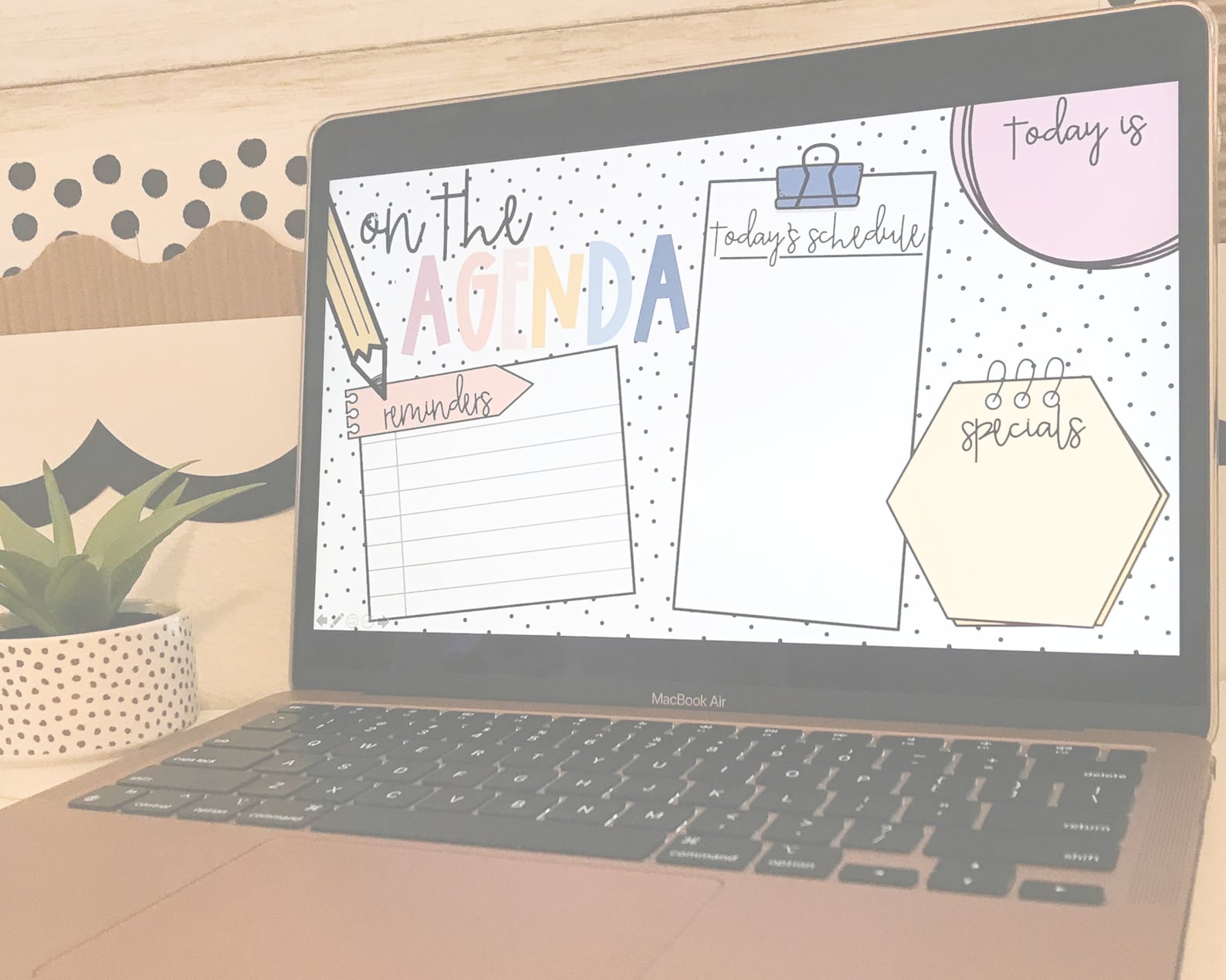 Printable Modern Classroom Decor Mini Bundle - Boho - Muted - Calming ...