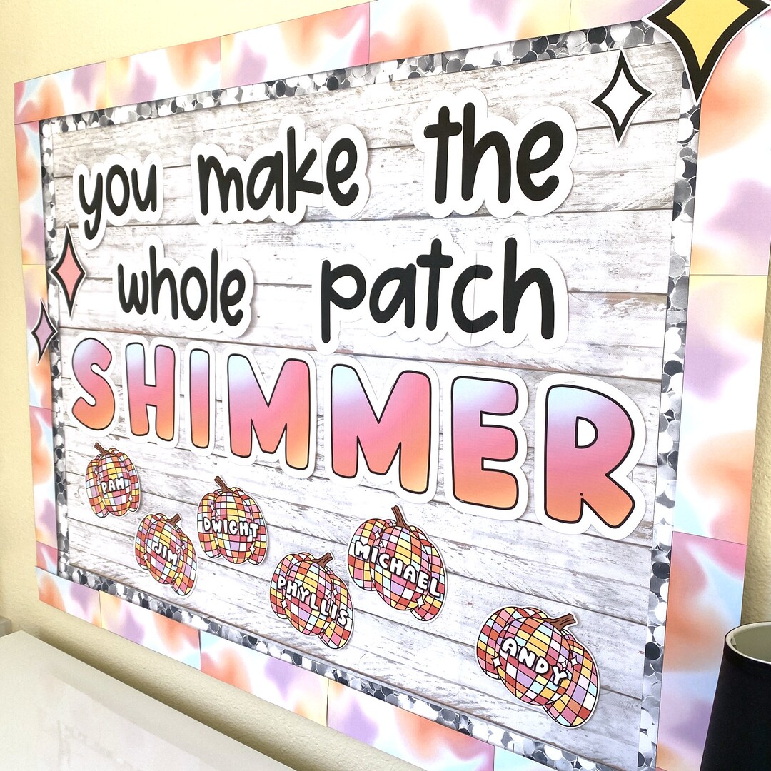 Fall or Halloween Themed Bulletin Board Set or Door Decor for ...