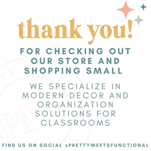 Printable Modern Classroom Decor Mini Bundle - Boho - Muted - Calming ...