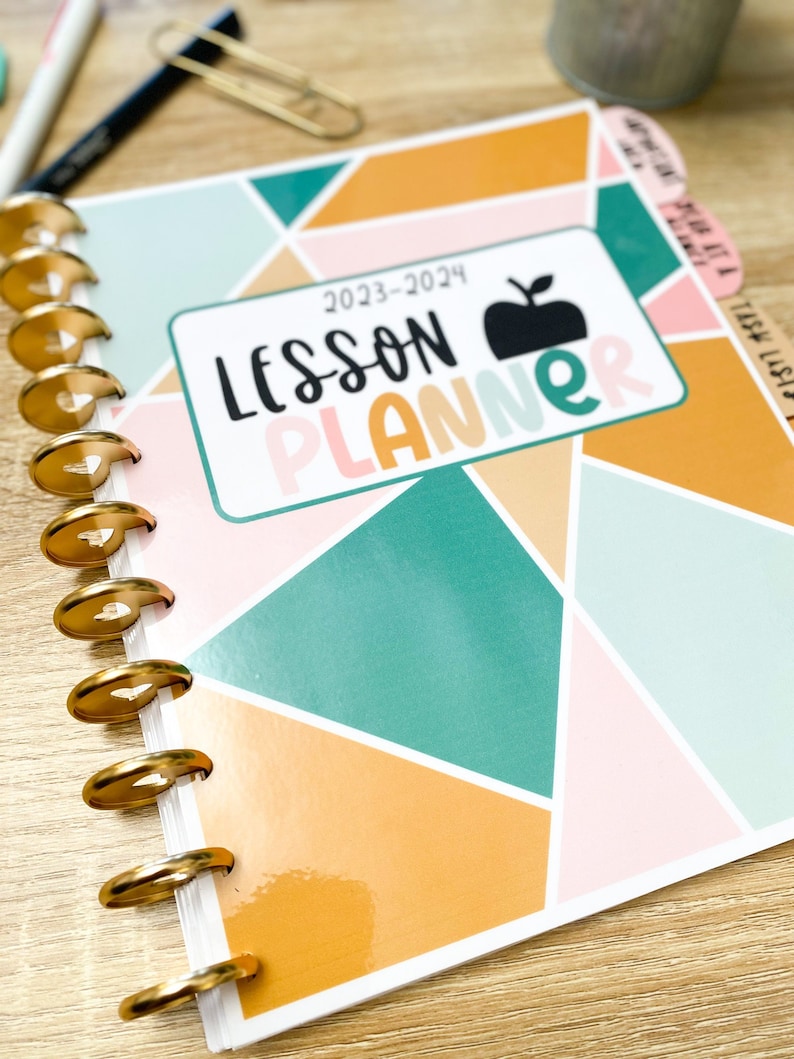 Printable Editable Lesson Planner for 2023 2024 Digital - Etsy
