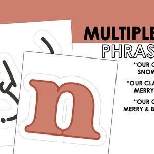 Snowflake Themed Printable Bulletin Board or Door Display Set for ...