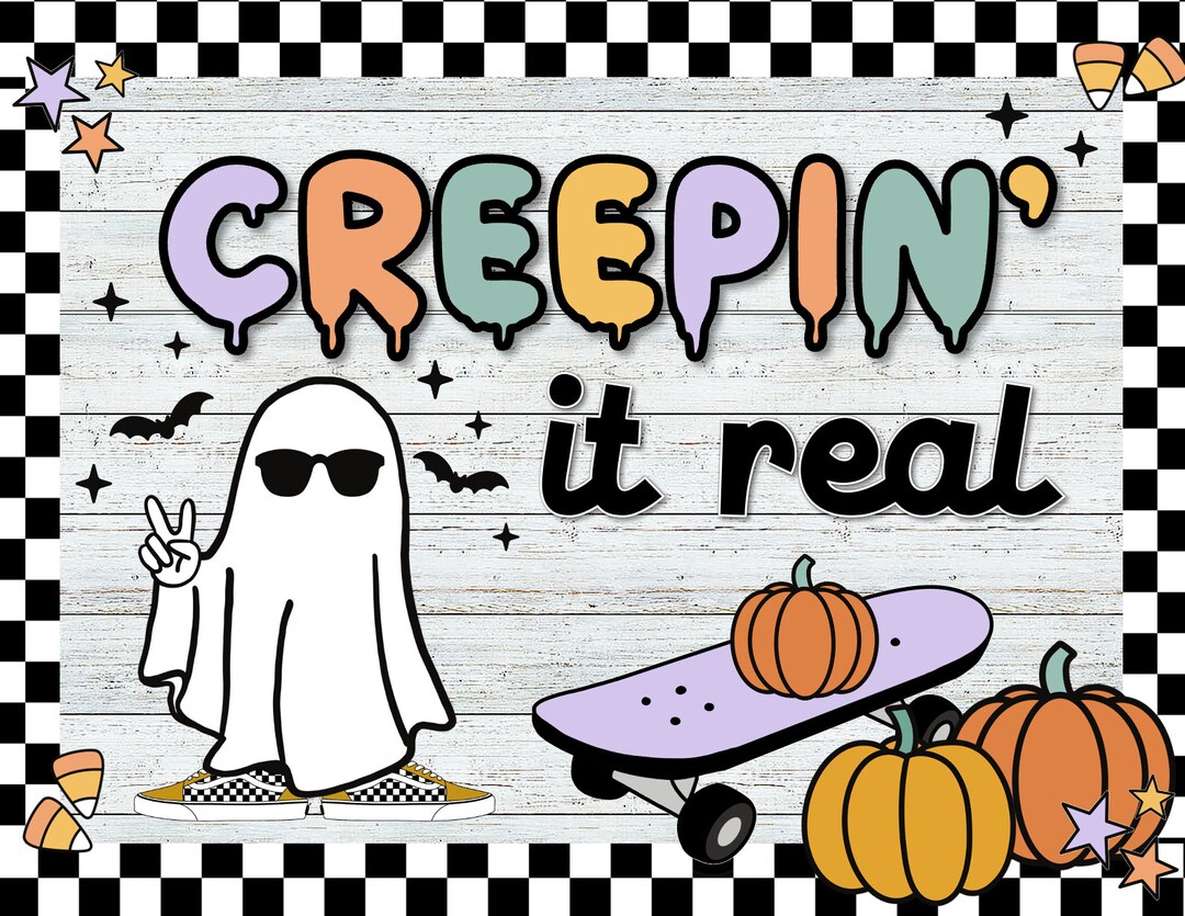 Fall or Halloween Themed Bulletin Board Set or Door Decor for ...