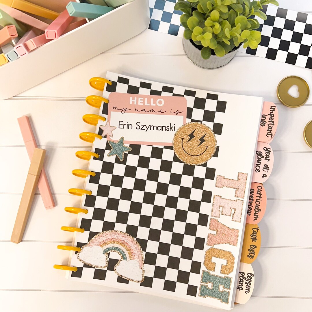 Printable Editable Teacher Lesson Planner for 2023 - 2024 School Year ...