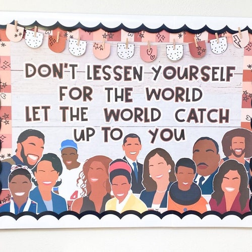 BLACK HISTORY MONTH Bulletin Board Display Classroom Decor - Etsy