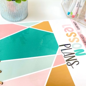 Printable Editable Lesson Planner for 2023 - 2024 - Digital Download ...