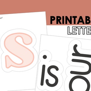 Snowflake Themed Printable Bulletin Board or Door Display Set for ...