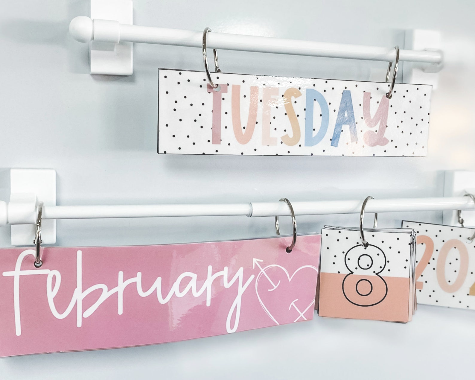 Printable Modern Classroom Decor Mini Bundle Boho Muted Calming Colors ...